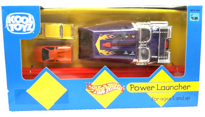 NEW Hot Wheels Kool Toyz Toys Power Launcher Lamborghini Countach & '57 ...