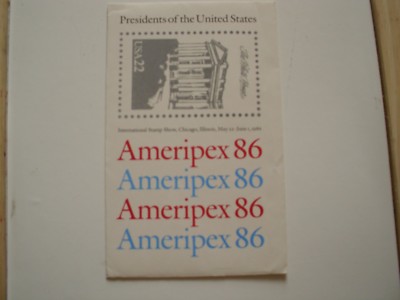 Ameripex 86 22 cent Stamps of Presidents from Washington to Johnson | eBay