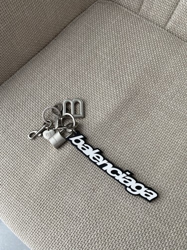Balenciaga Keychain Kit in Multicolored silver color keyring Made in ...