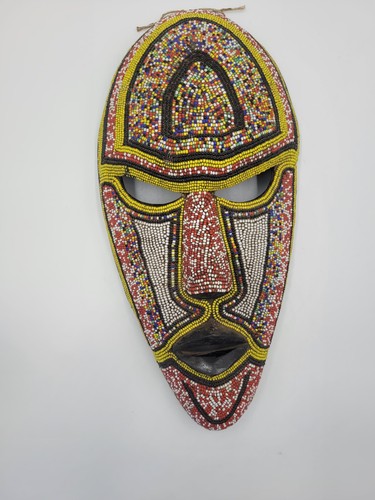 Impressive D. R. Congo Traditional Wood Art, Unique Mask Wall Decor | eBay