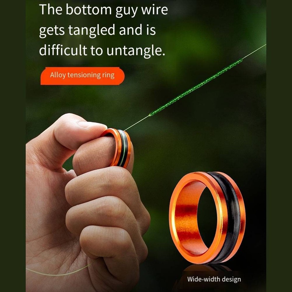 Anti-slip Ring Aluminum Alloy Construction Easy To Use For Fishing ...