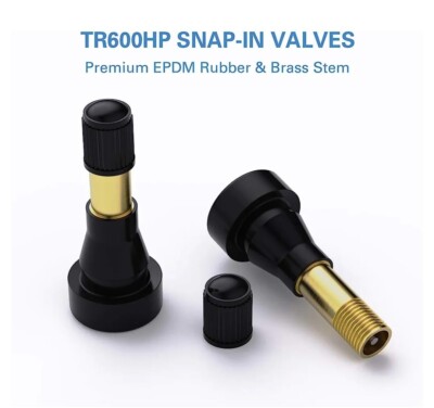 4pcs High Pressure Brass Tire Valve Stems TR600HP TR-600HP – Durable ...