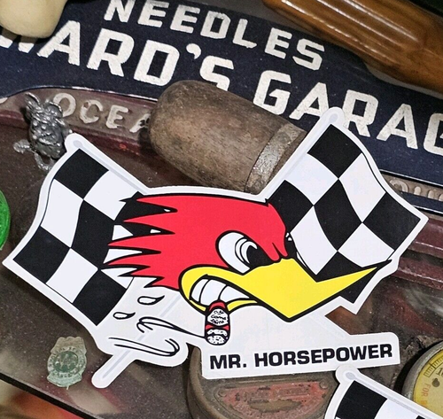 CLAY SMITH Cams Decal RIGHT vtg Hot Rod Drag Racing Sticker NHRA SCTA ...
