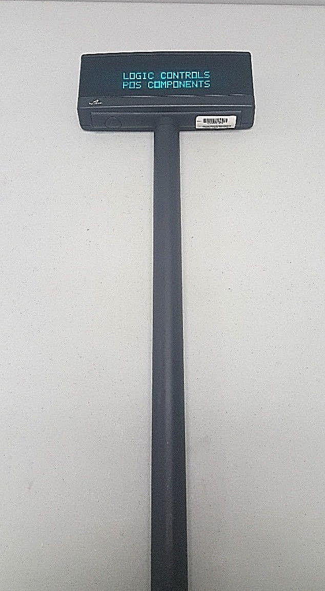 Logic Controls LD9000-GY Single-Sided POS Pole Display - 8 Pin Mini DiN ...