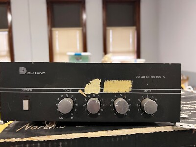 Vintage Dukane 1A1420 Amplifier | eBay