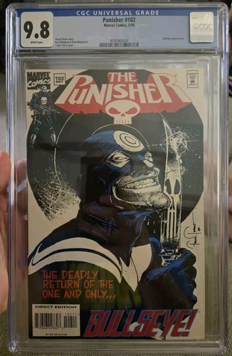 PUNISHER #102 CGC 9.8 Bullseye cover - Daredevil Born Again MCU | eBay
