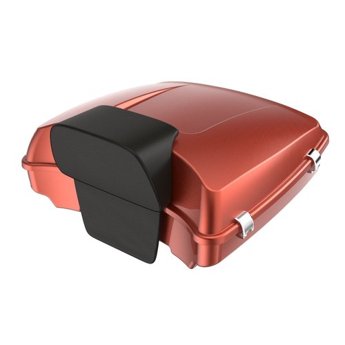 Sedona Orange Razor Tour Pack Pak Trunk Luggage For 97+ Harley Davidson ...