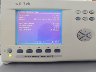 Cellular Test Equipment - Hp Spectrum Analyzer