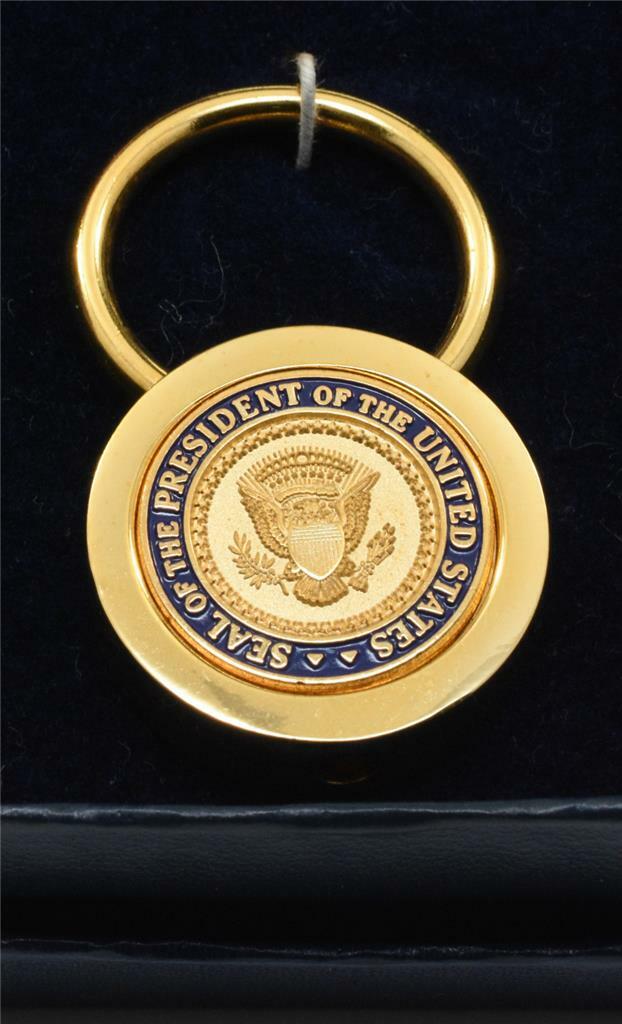 Bill Clinton Keychain White House Gift POTUS Seal Presentation Box | eBay