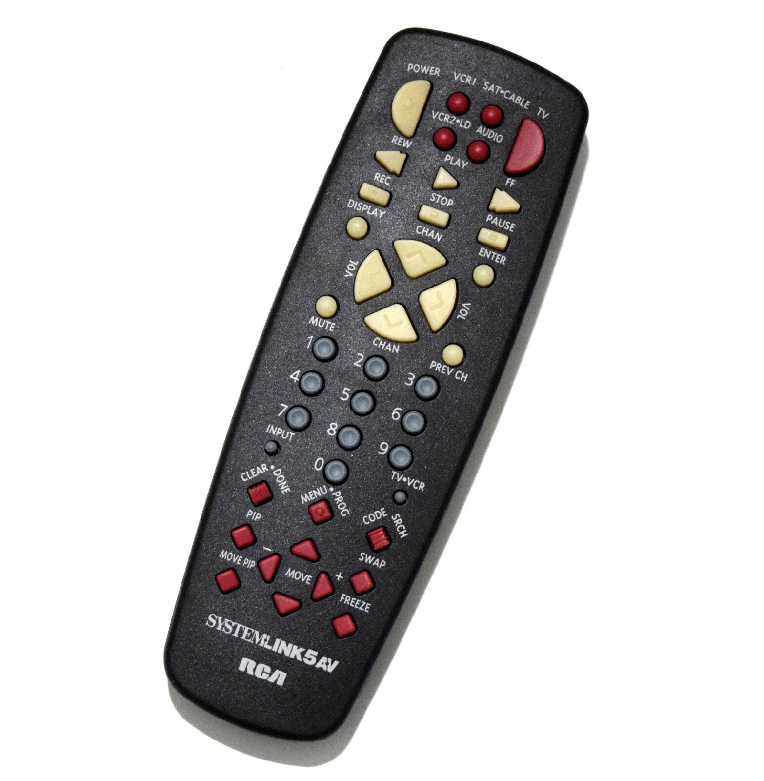 RCA SystemLink 5 AV Universal Remote CRK74E2 (TV/VCR/Audio/Satellite ...
