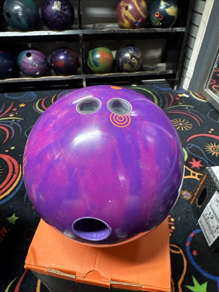 Ebonite Real Time BOWLING ball 14 lb. 4 1/4 4 5/16 | eBay
