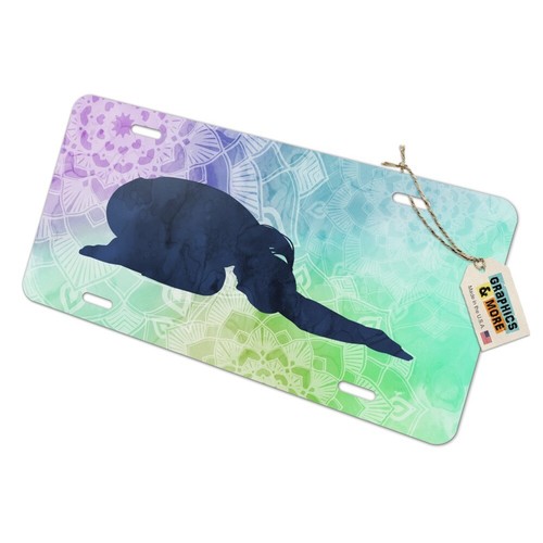 Child's Pose Yoga Novelty Metal Vanity Tag License Plate | eBay