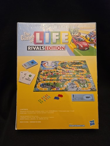 The Game of Life - Rivals Edition Board Game - 2 Players battle by ...