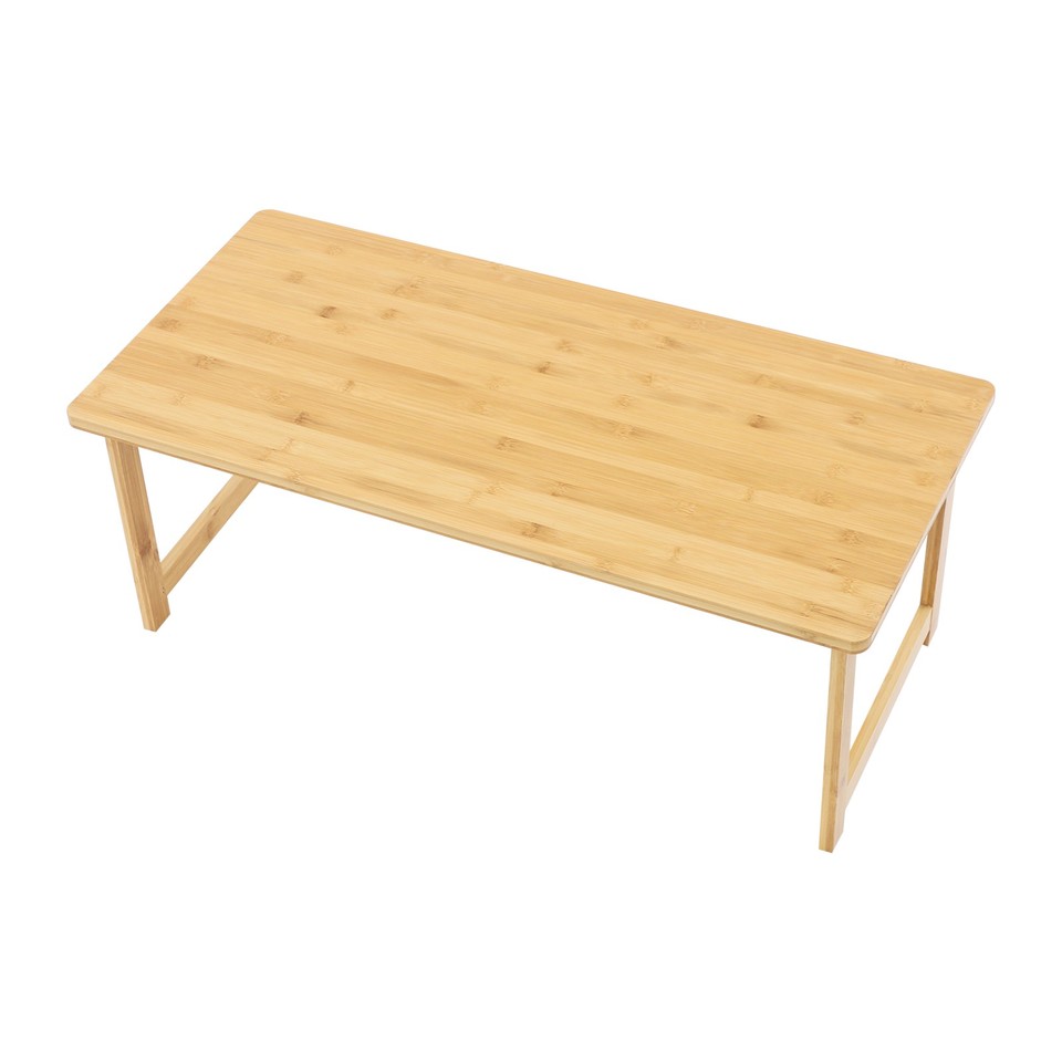 Portable Floor Standing Desk With Foldable Design Compact And Natural ...