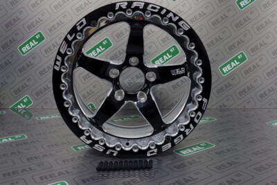 Weld Racing Wheel RT-S S71 17x10 5X120 Lug Black Single Beadlock Camaro ...