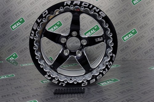 Weld Racing Wheel RT-S S71 17x10 5X120 Lug Black Single Beadlock Camaro ...