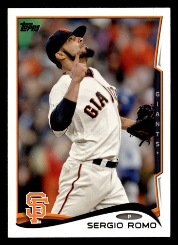 Sergio Romo 2014 Topps #251 San Francisco Giants BUY3GET1FREE | eBay