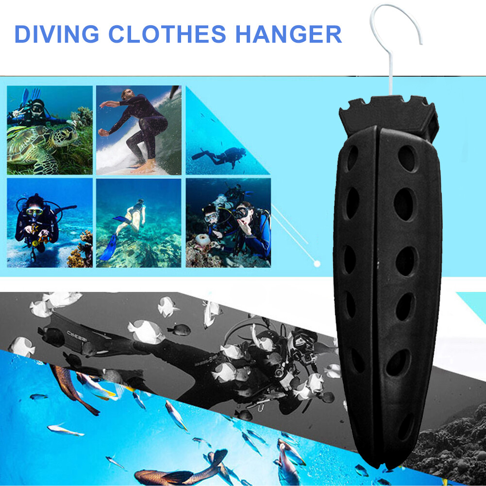 Foldable Wetsuit Hanger Stand Snorkeling Diving Drysuit Drying Rack ...