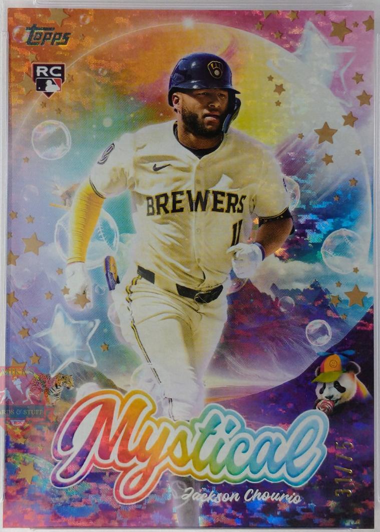 2024 Topps Update Series - Mystical Jackson Chourio #MYS-20 Gold /75 ...