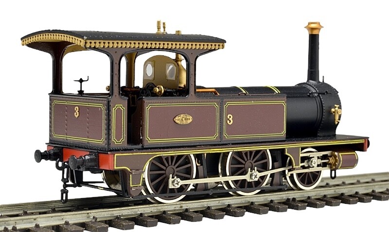 HO 2-4-0 Sharp Stewart A6 Steam Locomotive Early Kit H0 Scale British ...