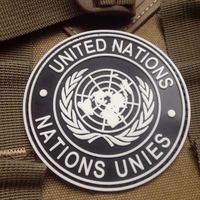 UN PATCHES United Nations U.N. Badge 3D PVC TACTICAL ARMY PATCH | eBay