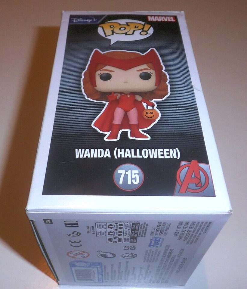Pop Funko Marvel Wanda (Halloween) 715 Wanda Vision Series | eBay