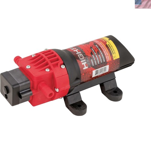 High-Flo 12V Diaphragm Sprayer Pump 1.2GPM, 60PSI – Efficient ...