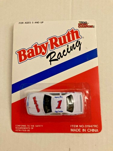 Vintage 1992 Racing Champions 1/64 Jeff Gordon Rookie Baby Ruth Car #1 ...