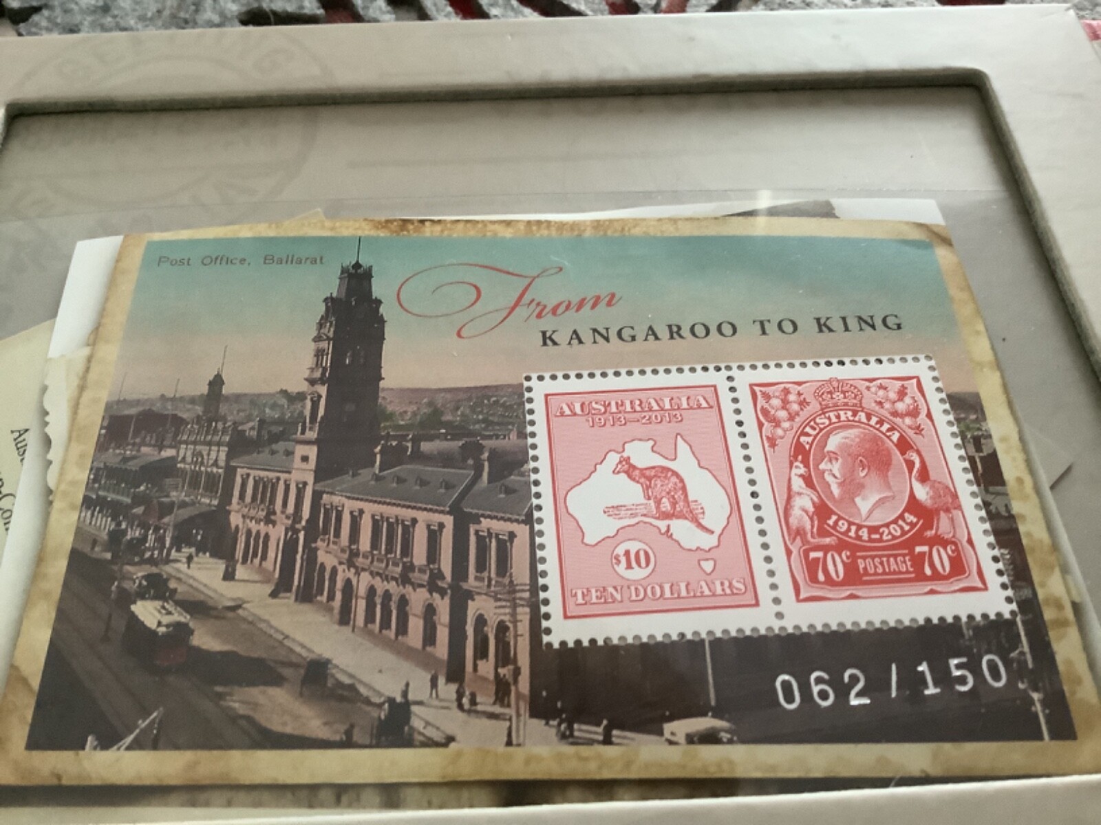 Kangaroo to King Silver proof Stamp Coins only 150 issued 2013 Perth ...