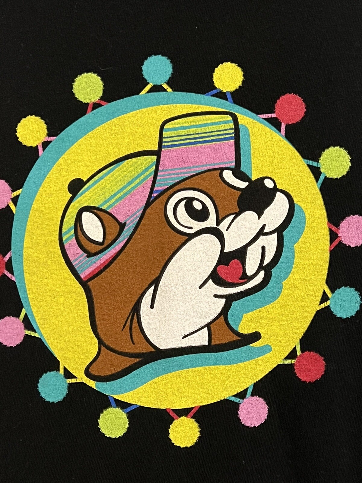 Buc-ee’s Beaver Adult Med. Graphic Black T-Shirt I Do… - Gem