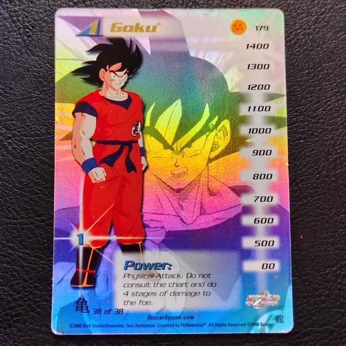 DBZ Dragon Ball Z FOIL Goku 179 Hi-tech CCG Limited Saiyan Saga | eBay