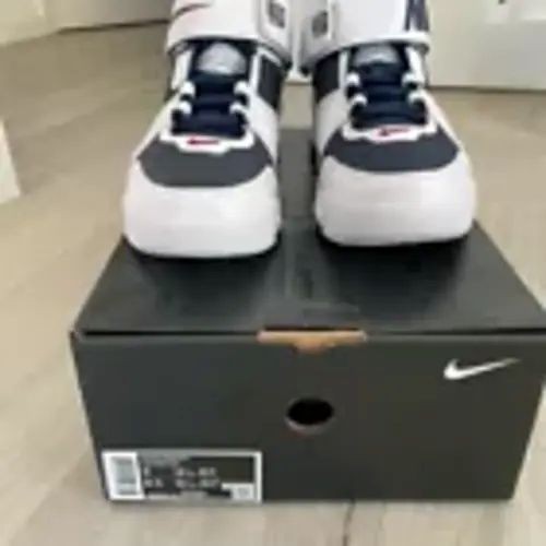 Nike LeBron 2 USA 2022 UK 15 [DR0826-100] White/ Midnight Navy | eBay UK