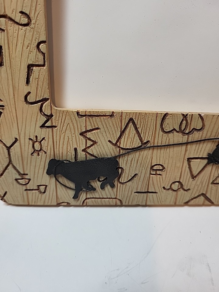 RUSS Western Cowboy Themed Photo Frame Cowboy Steer Lasso. 6"X4" | eBay