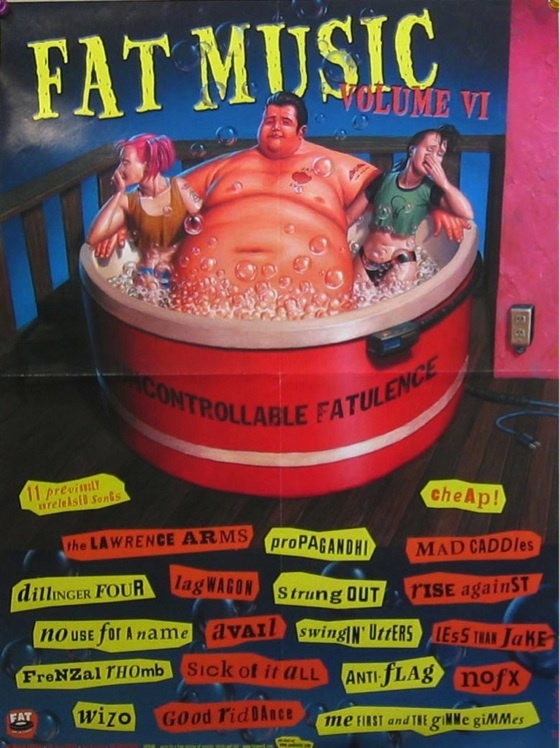FAT MUSIC VOL. VI POSTER (Z7) | eBay