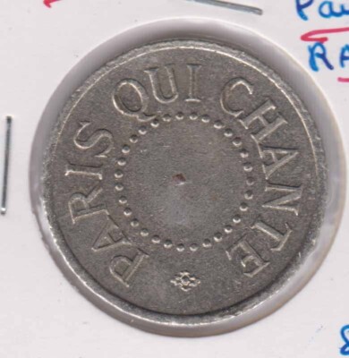 FRANCE Token 'Paris qui chante - Paul Ramage' Music (S843) | eBay