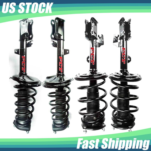 For 2011-2013 Toyota Highlander FCS 4PCS Set Front & Rear Complete ...