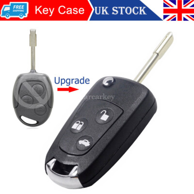 For Ford Fiesta Focus Fusion Transit MK6 Kuga 3 Button Flip Key Fob ...