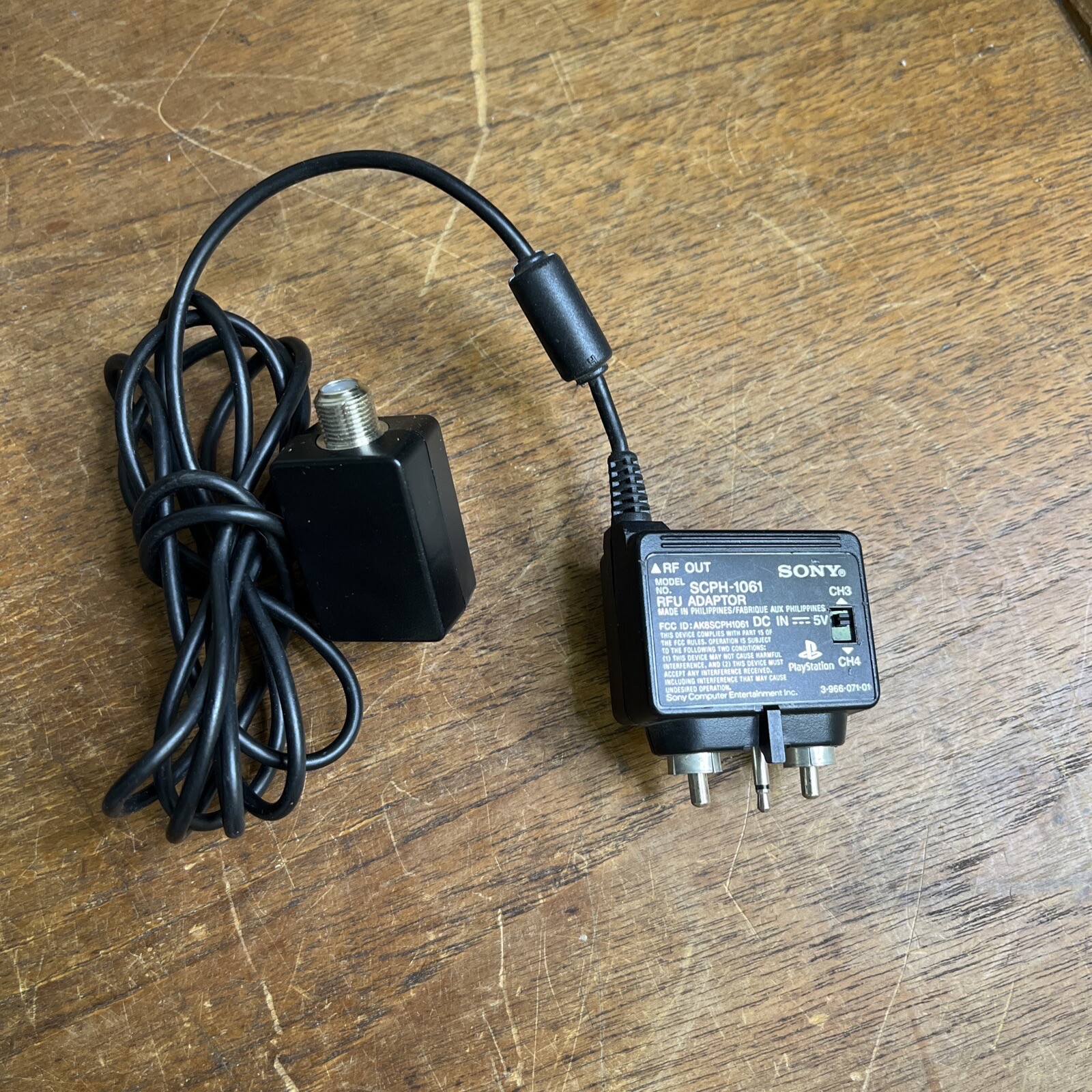 🔥SONY RFU Adapter SCPH-1061 Playstation 1 Console PS1 PS System ...