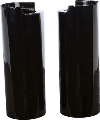 Uppr Fork Tube Covers Black+2" Touring 14 Up | eBay