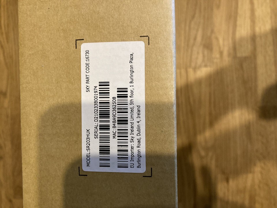 Sky Broadband Wireless Hub 4.2 Router Model SR203 - Brand New Boxed | eBay