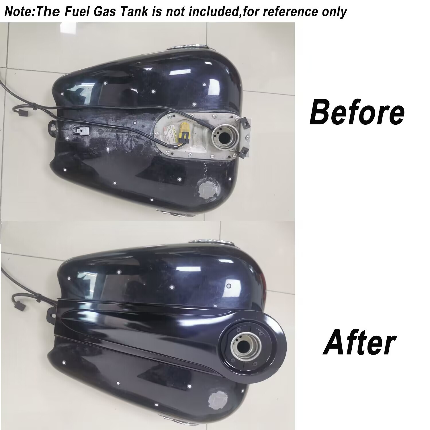 5 Gallon Fuel Tank Dash Panel For Harley 86-07 Touring Electra Road ...
