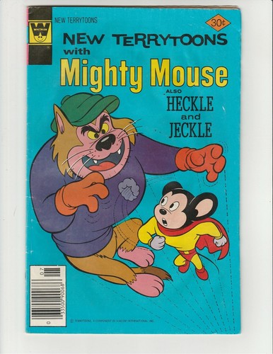 New Terry Tunes Mighty Mouse #45 (1977) Whitman Comic Book 3.5 Very ...