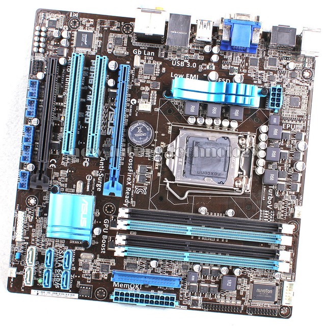 ASUS Motherboard P8H67-M Pro , LGA 1155, Intel H67(B3) Chipset, DDR3 ...