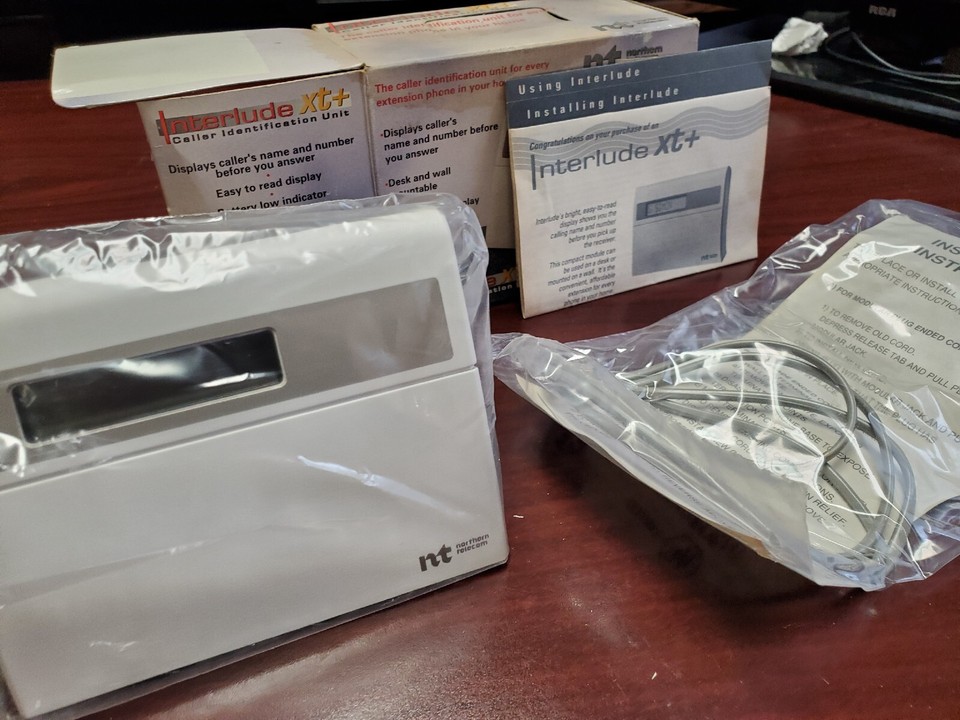 Vintage Northern Telecom. Interlude XT+ Caller ID Unit | eBay