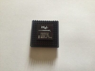 Rare, vintage processor - Intel OverDrive 486 SX2ODP50 | eBay