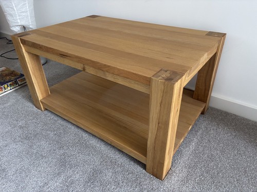 Baumhaus Mobel Solid Oak Coffee Table | eBay UK