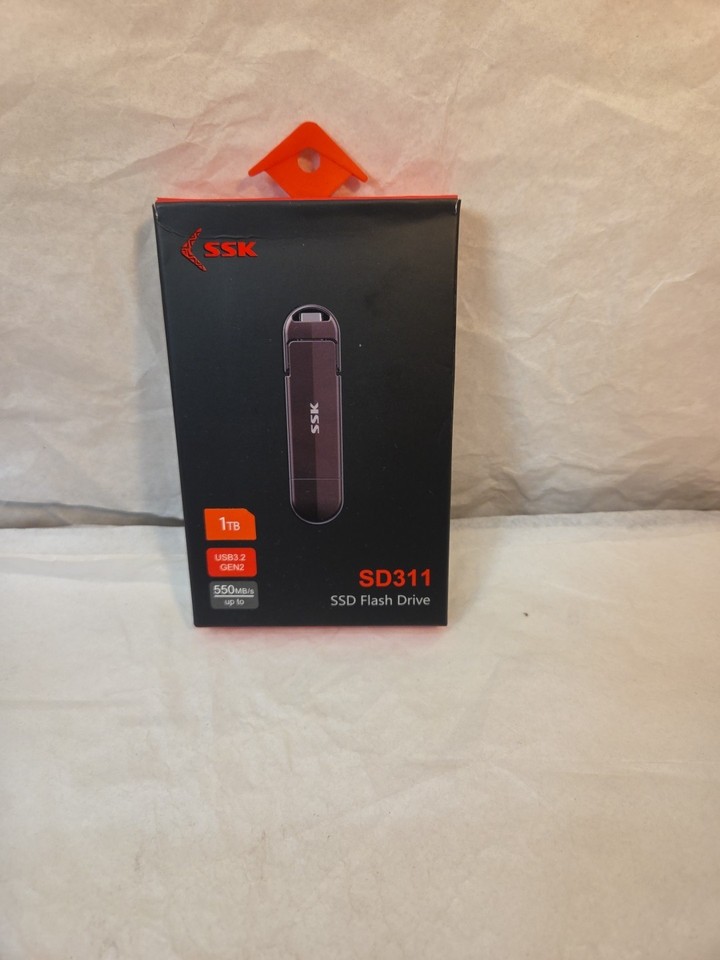 SSK USB C Drive 1tb,Dual Flash Drive Speed up tp 550MB/s 2-in-1 Memory ...
