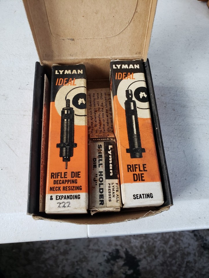 Lyman Ideal Tru Line 222 Remington Magnum? Reloading Die Set Also For ...