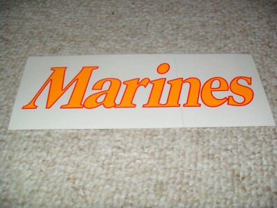 5 Marines USMC United States Marines Bumper Sticker 10" Decal Marsoc ...