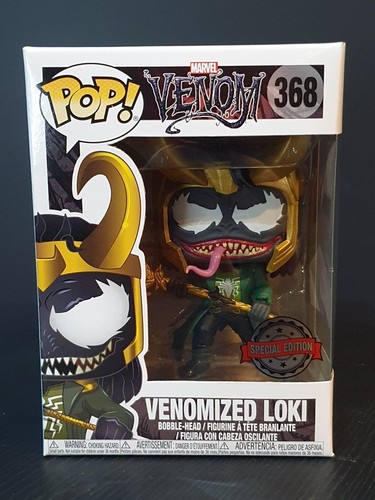 Funko POP! Venomized Loki #368 Marvel Special Edition | eBay